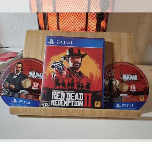 Red dead redemption 2 ps4 диск