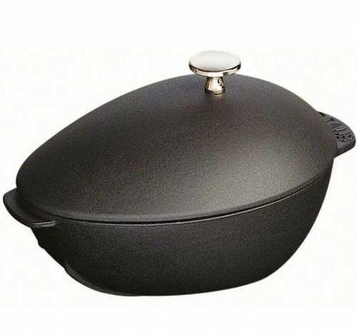 Кастрюля Staub Specials для мидий, черная 25 см