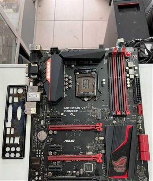 Плата бу 1150 Asus maximus VII ranger ATX