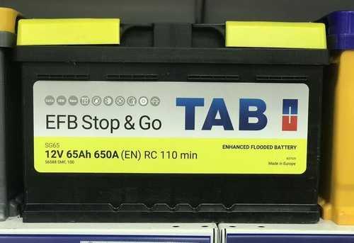 Доставка Акб 65ач TAB EFB (Start Stop) низкий Ford