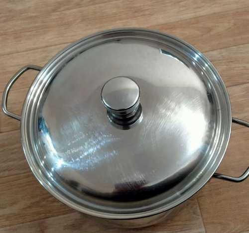 Кастрюля из нерж.4 литр Амет