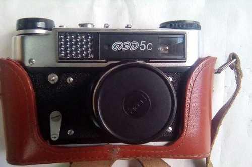 Фотоаппарат фэд-5с 1990 года и фэд-4