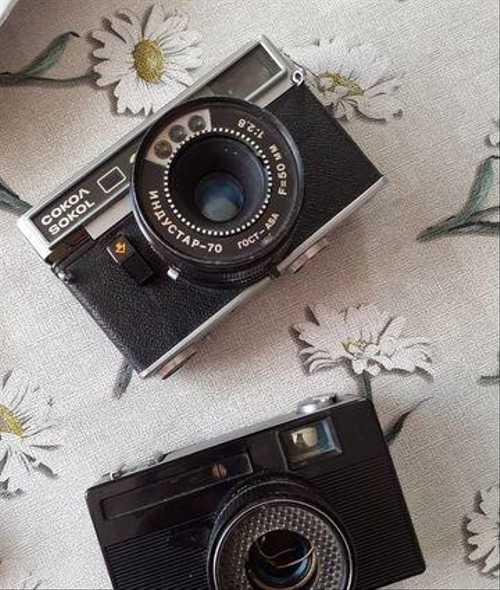 Плёночный фотоаппарат сокол старинный