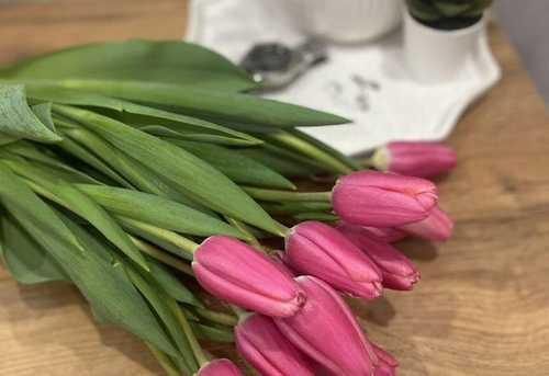 Тюльпаны в наличии букеты к 8 марта