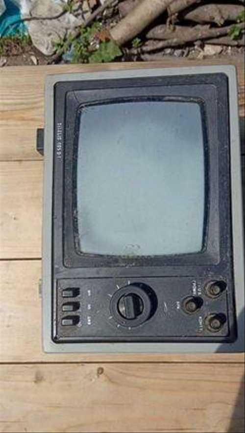 Переносной автомобильный телевизор СССР