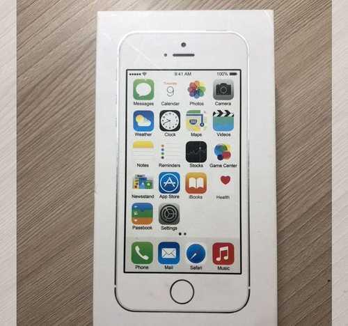 Коробка от iPhone 5s