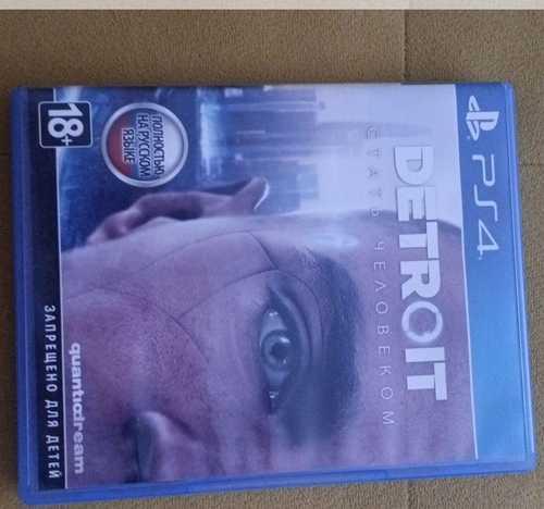 Detroit become human ps4 диск