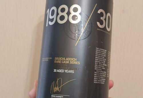 Туба из под виски Bruichladdich 1988