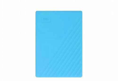 Внешний HDD WD My Passport 2Tb, голубой (wdbyvg002