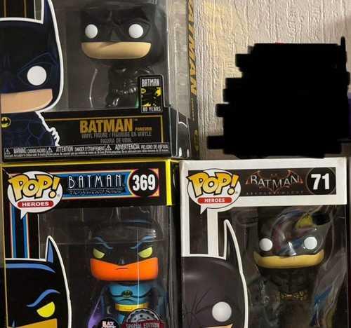Fanko pop batman 3 шт