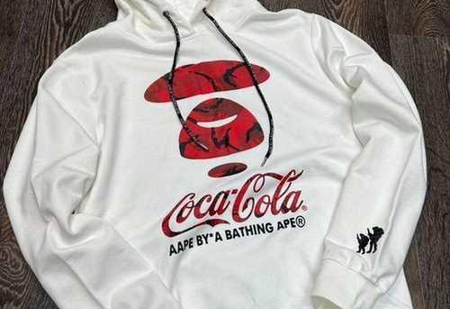 Кофта худи толстовка Bape Coca Cola