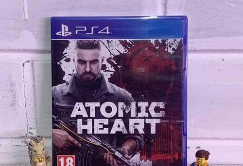 Новый Atomic heart PS4 запечатанный RUS