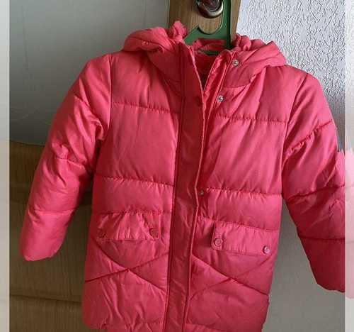 Пальто для девочки 116 зима Furrurino