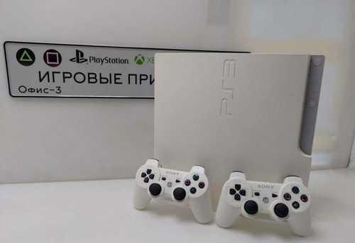 Sony PS3 White 320gb 35 игр 2 джойстика