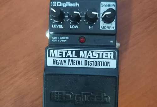 Гитарная педаль дисторшн Digitech metal master