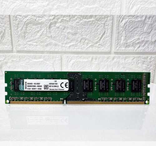 Память 8Gb DDR3 1600Mhz Kingston KVR16N11H/8