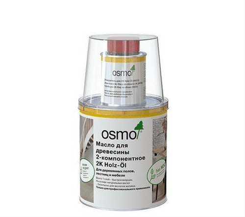 Масло для древесины 2-компонентное osmo 1 л