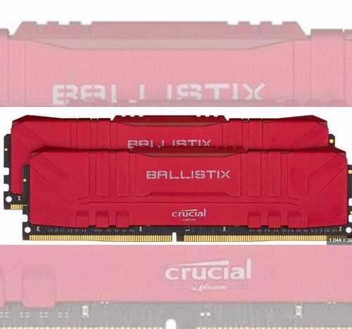 Модуль памяти Crucial Ballistix DDR4 - 16 Гб (2х8Г