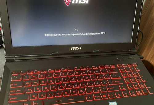 15.6" Ноутбук MSI GL62M 7REX