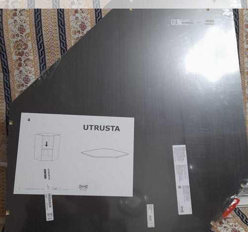 Полка утруста для углового шкафа 68 смИкея