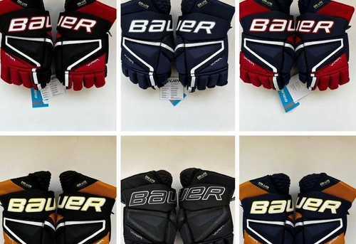 Новые хоккейные краги Bauer, CCM