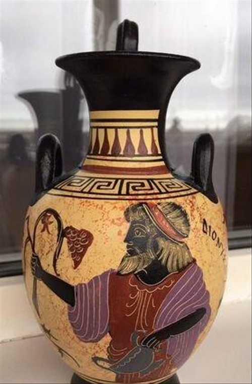 Ваза амфора греческая сувенир с Крита