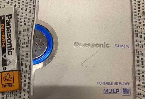 Минидиск плеер Panasonic -SJ-MJ78 MiniDisc