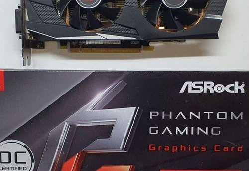 Видеокарта ASRock Radeon RX580 Phantom Gaming 8 Gb