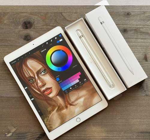 iPad 7 10.5 2019 Gold + Pencil Оригинал