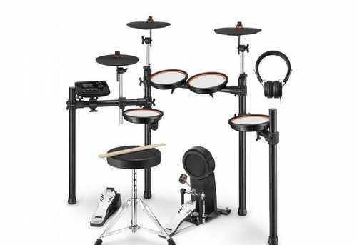 Donner Ded-100 Electric Drum Set 5 Drums 3 Cymbals