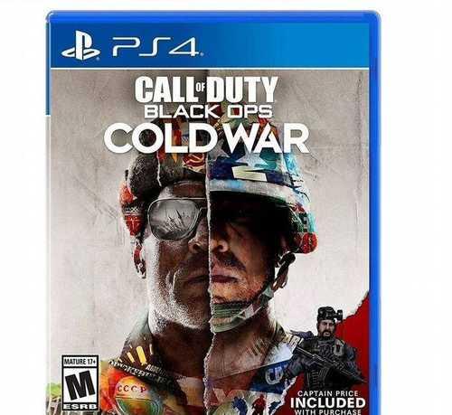 Диск с игрой Call of Duty:Black Ops Cold War PS4