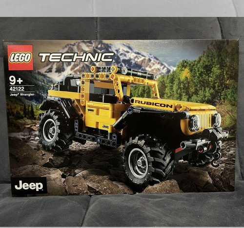 Lego technic 42122 jeep wrangler новое