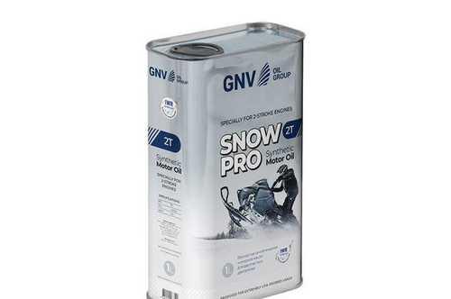 Масло GNV snow PRO 2T