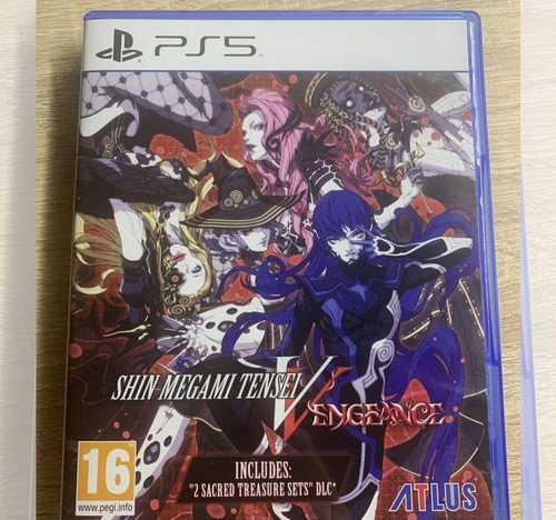 Shin megami tensei v vengeance PS5 диск