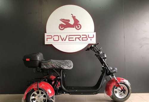 Электроскутер white siberia PRO trike 3000W