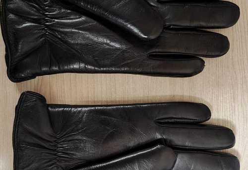 Перчатки мужские кожаные зимние
