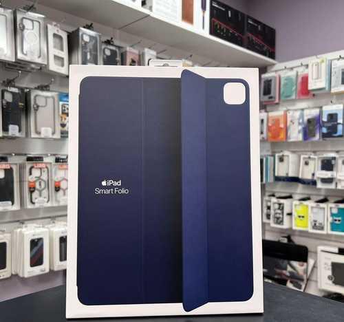 Чехол Apple Smart Folio iPad Pro 12.9 Deep Navy