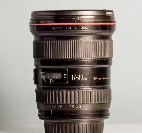 Canon EF 17-40mm f/4L USM