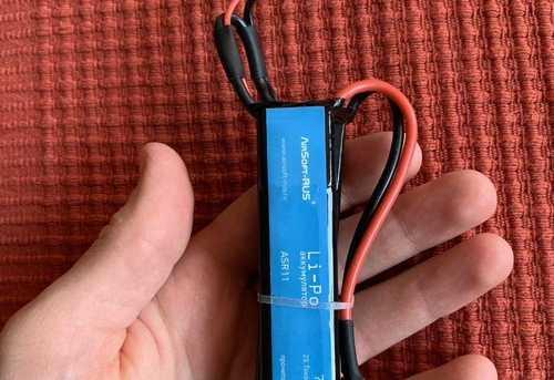 Аккумулятор Li-Po 7,4V 2200 mAh (ASR11) страйкбол