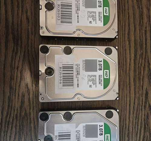 Жесткий диск HDD 3 TB WD Green