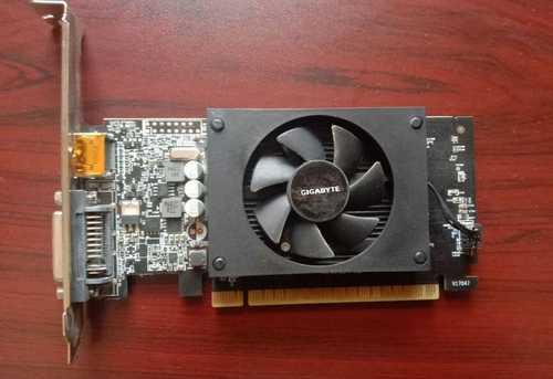Видеокарта Gigabyte Nvidia GeForce GT 710