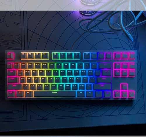 Red square keyrox tkl classic white