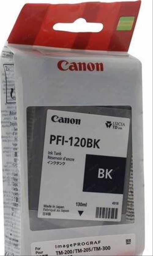 Картридж Canon PFI-120bk (PFI-120 bk) Новый