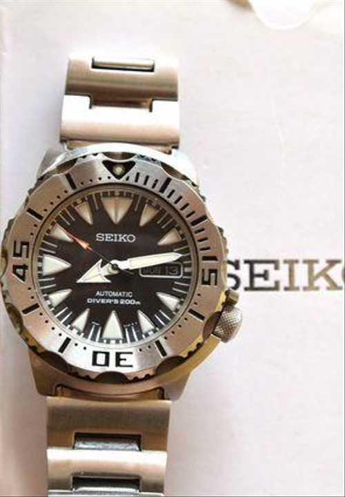 Часы Seiko Black Monster