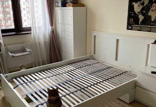 Кровать IKEA двухспальная