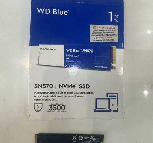 WD Blue SN570 NVMe SSD 1 tb