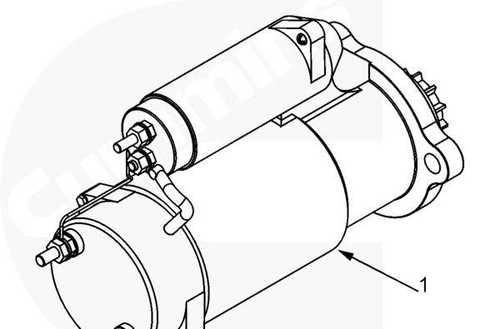 Стартер Cummins ISX15 / QSX15