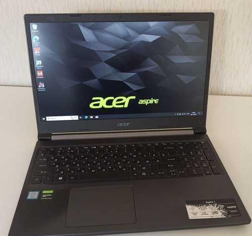 Acer Aspire A715 Core i7/SSD 512/GTX 1650