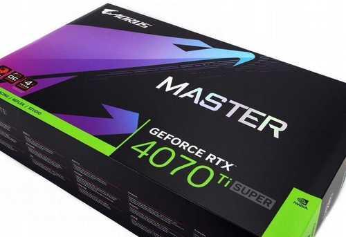 Видеокарта RTX 4070 Ti Super Gigabyte Aorus Master