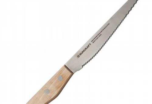 Нож кухонный для хлеба Suncraft Seseragi MS-002